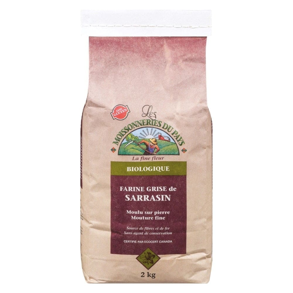 ORGANIC GREY BUCKWHEAT FLOUR – Aliments Merci!