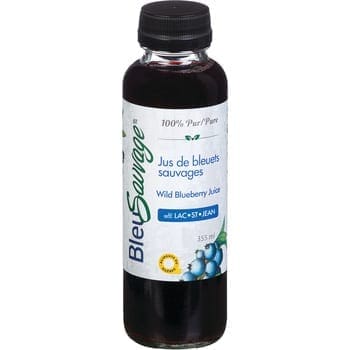 JUS DE BLEUETS SAUVAGES 100% PUR – Aliments Merci!
