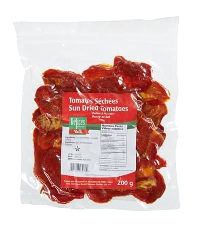 TOMATES SÉCHÉES SOUS-VIDE – Aliments Merci!