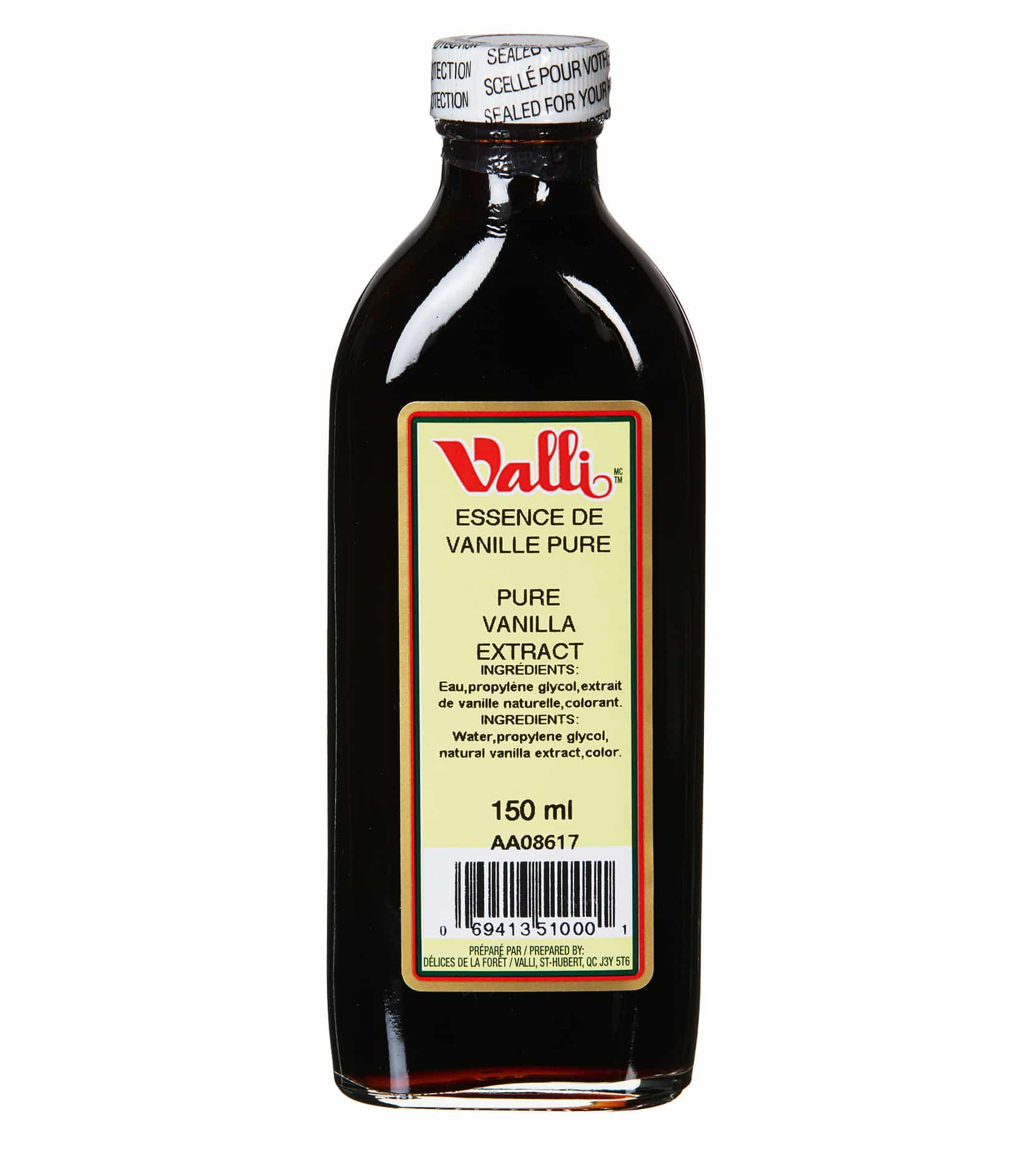 Essence Vanille Pure (VALLI) – Aliments Merci!