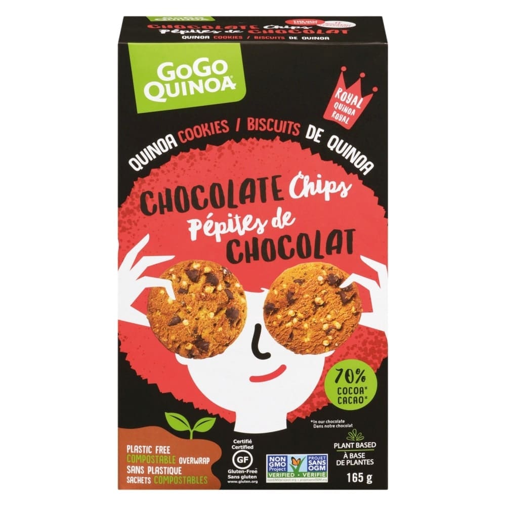 Biscuit Quinoa Pépites de Chocolat (GOGO QUINOA) – Aliments Merci!