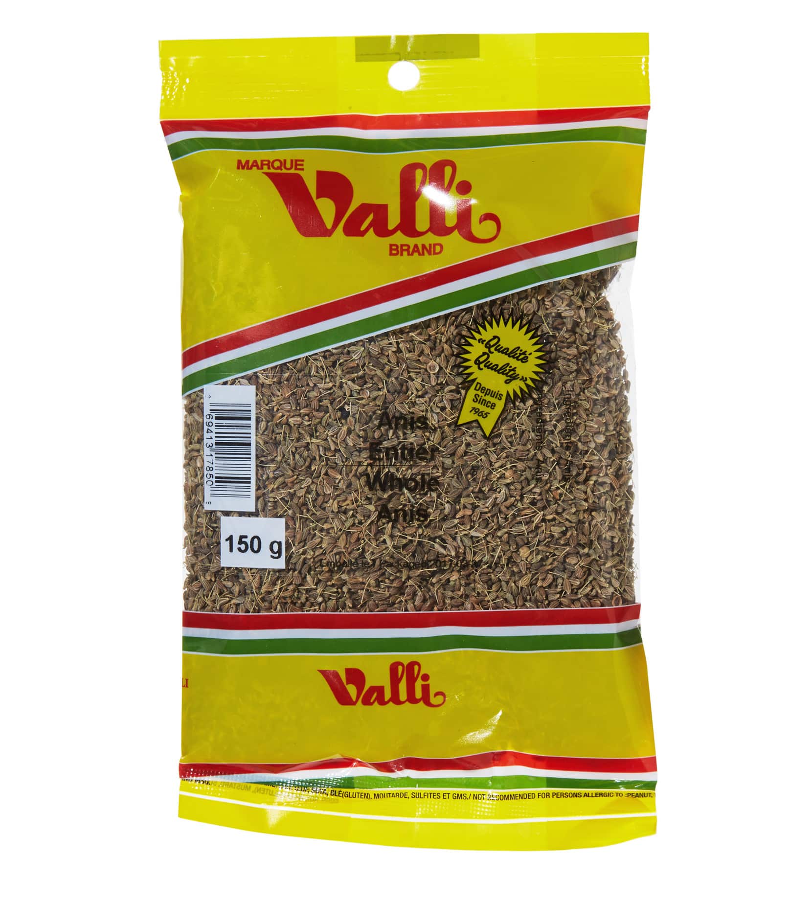 Grains d’Anis Entiers (VALLI) – Aliments Merci!
