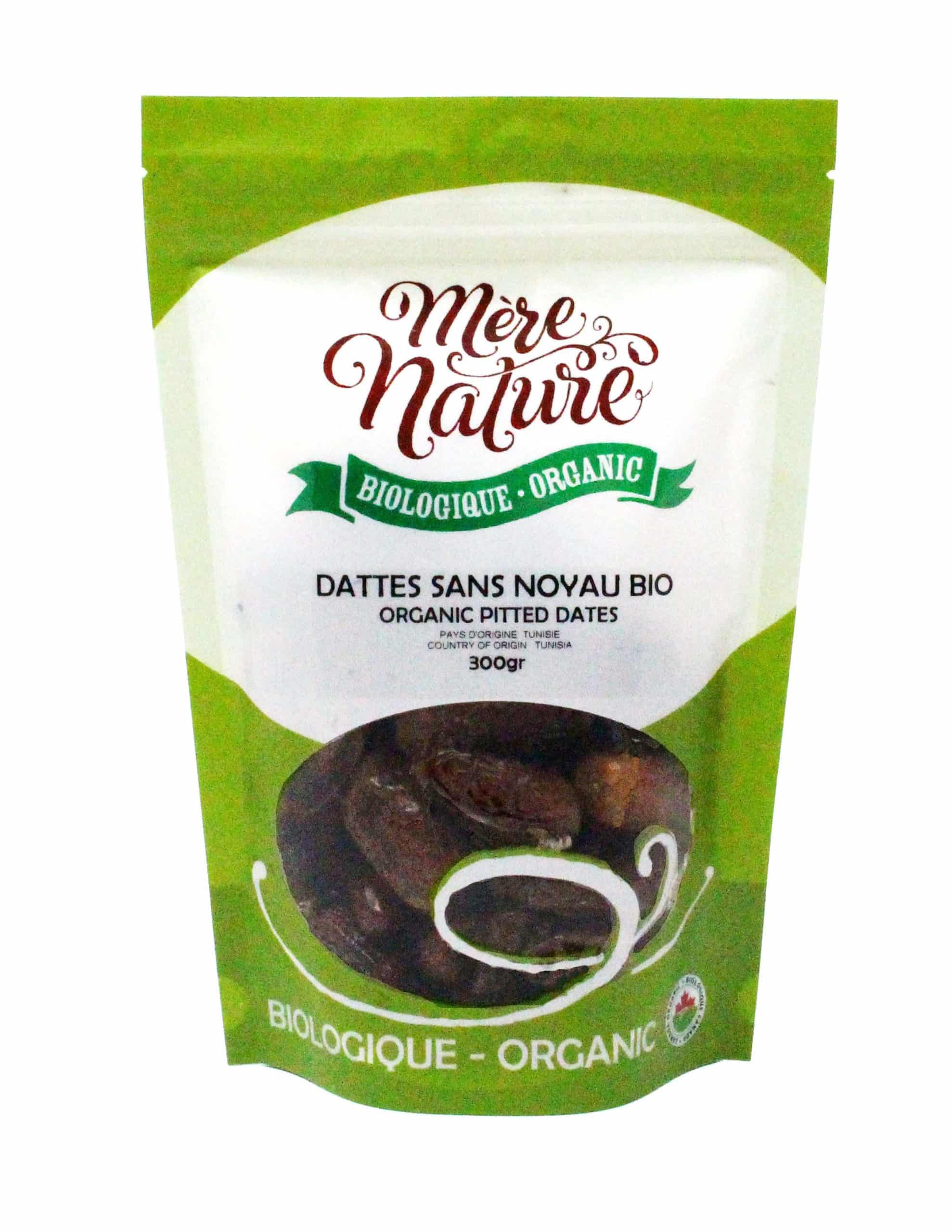 Dattes Sans Noyau Bio (MÈRE NATURE) – Aliments Merci!