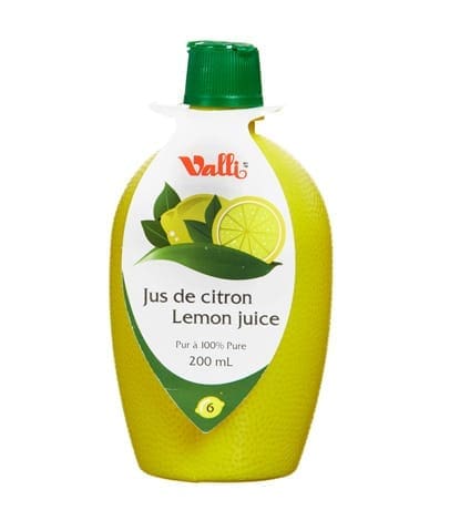 Jus de Citron 100% pur | Aliments Merci!