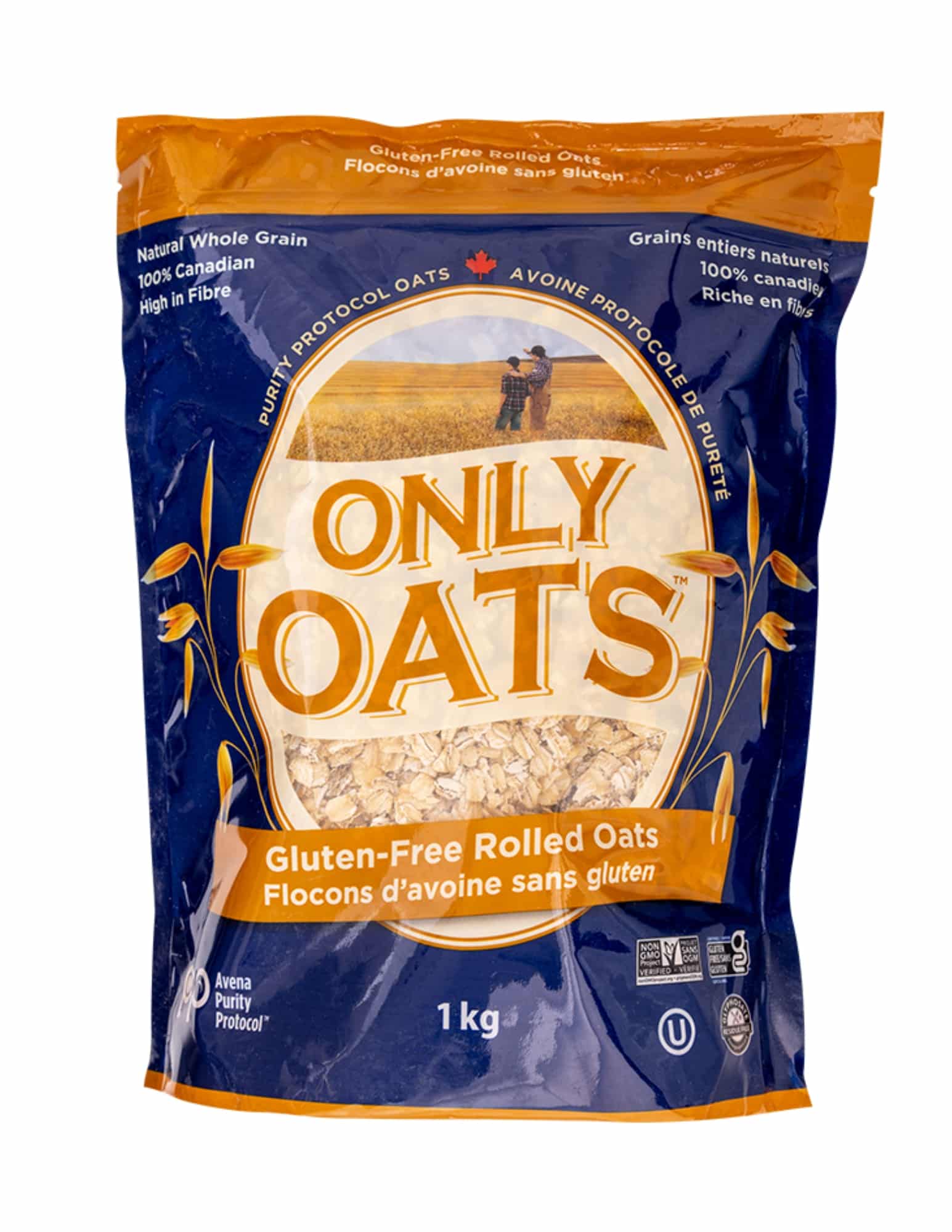 Flocons d'Avoine Sans Gluten (ONLY OATS) | Aliments Merci!