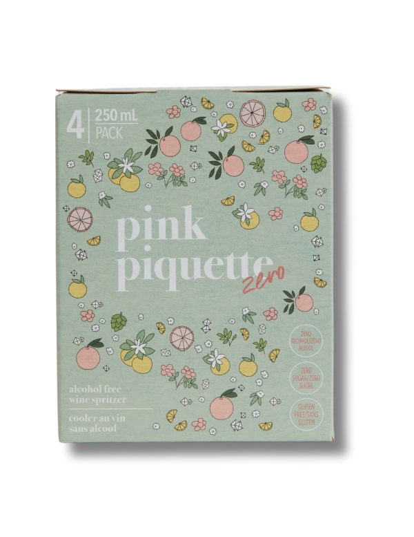 Boisson Vineuse sans Alcool Rose Piquette Zéro (BenjaminBridgeVineyards ...